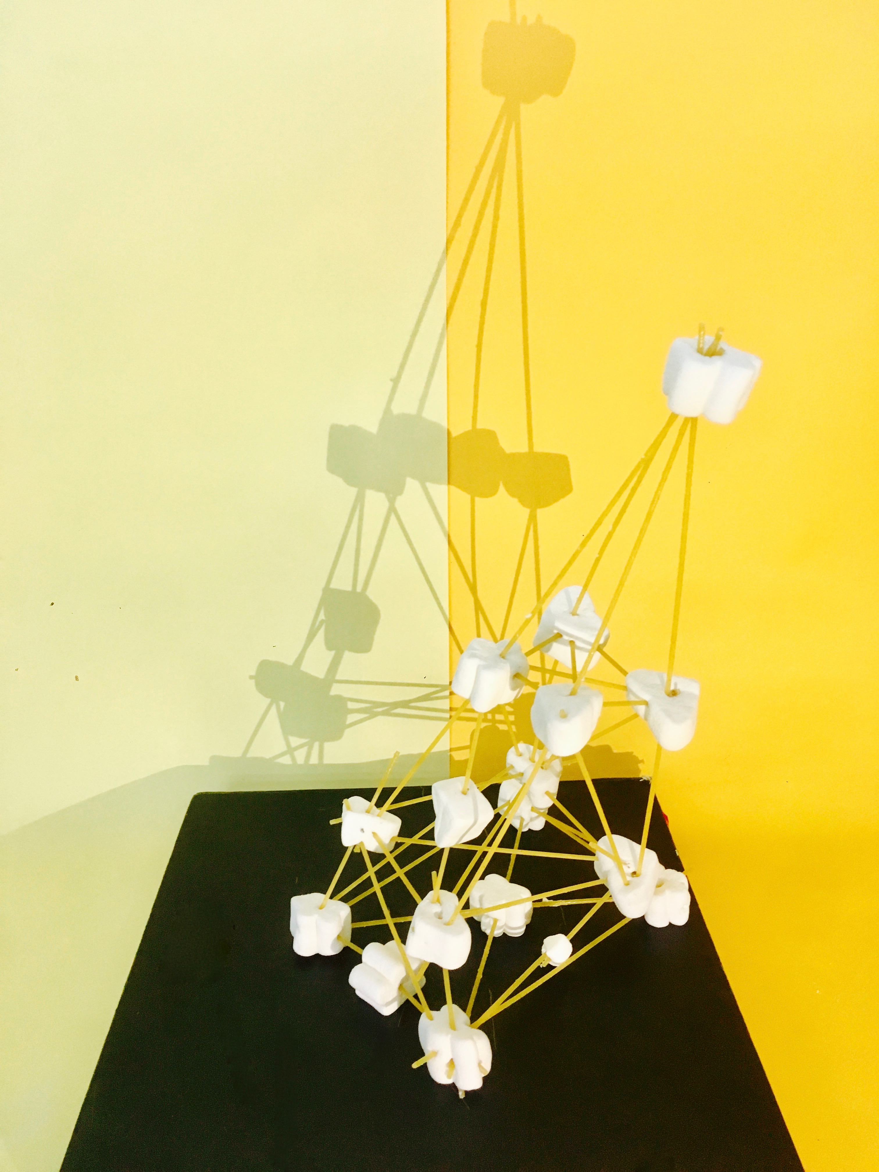 Spaghetti Marshmallow Challenge - Sugar & SPACE